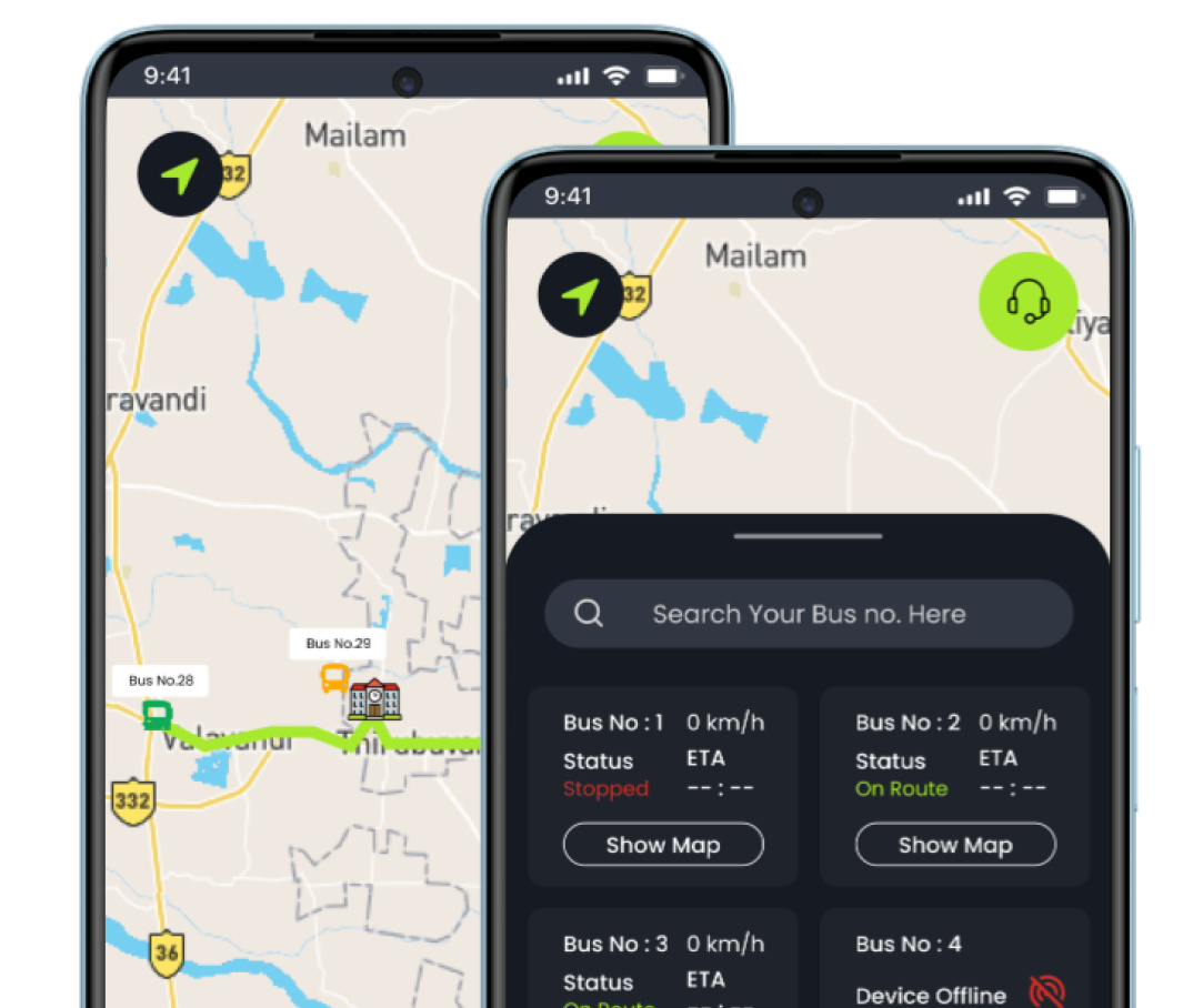 Ridemap – Real-time Bus Tracking & Campus Transport Management